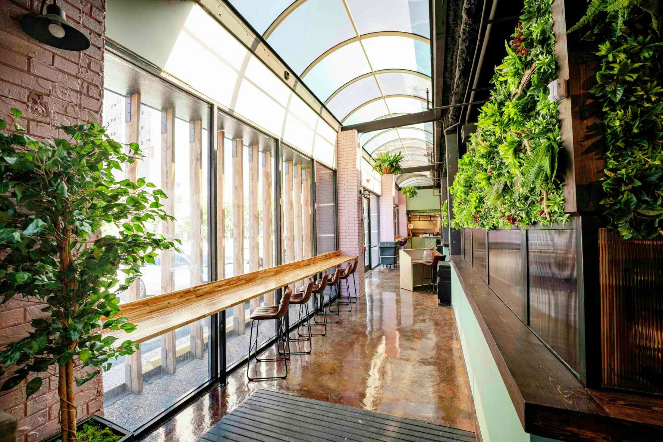 Houston food hall Conservatory Galleria opening in Roxy space