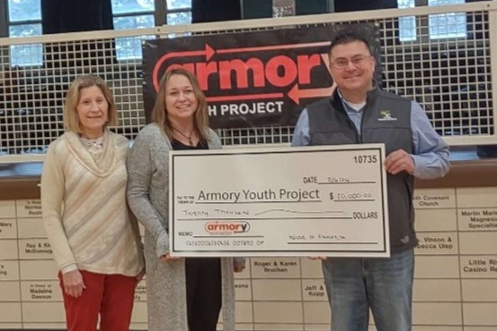 Armory Youth Project awarded $20,000 grant