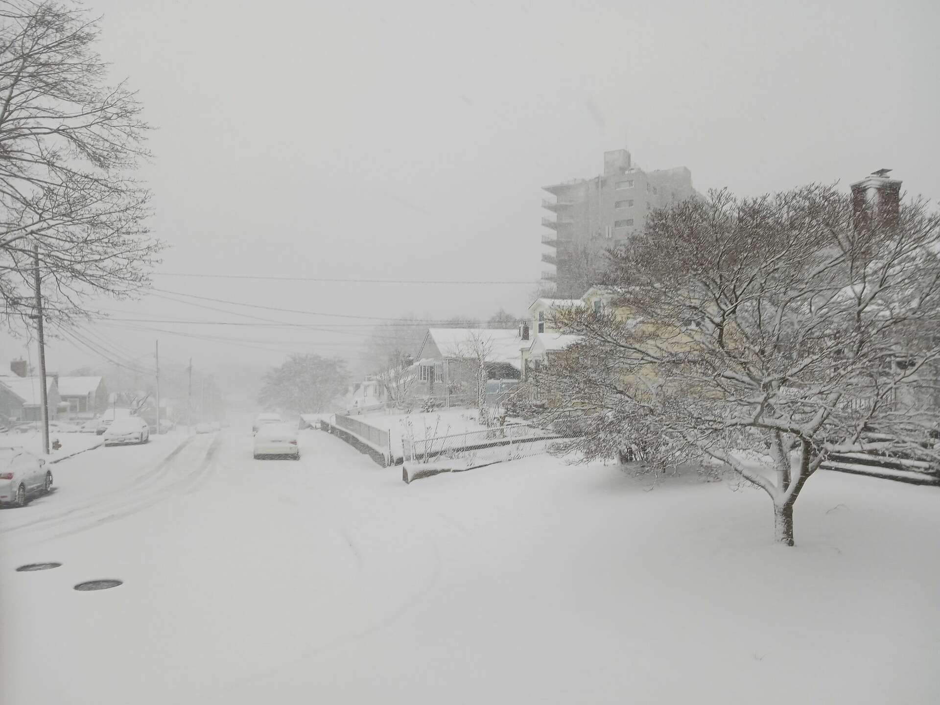 Here's how greater Bridgeport spent February's first snow day