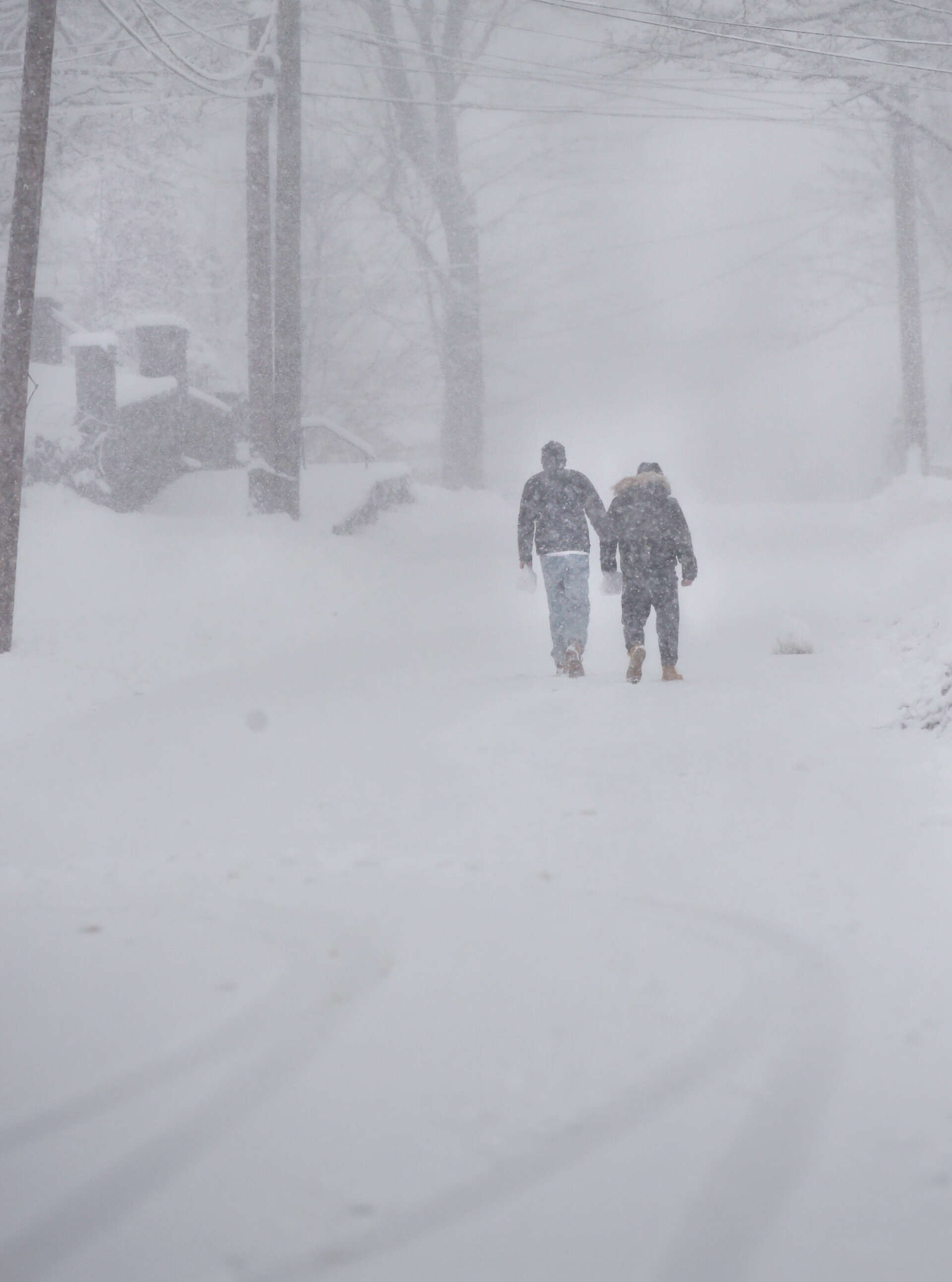About a foot of snow recorded around the Danbury area after storm