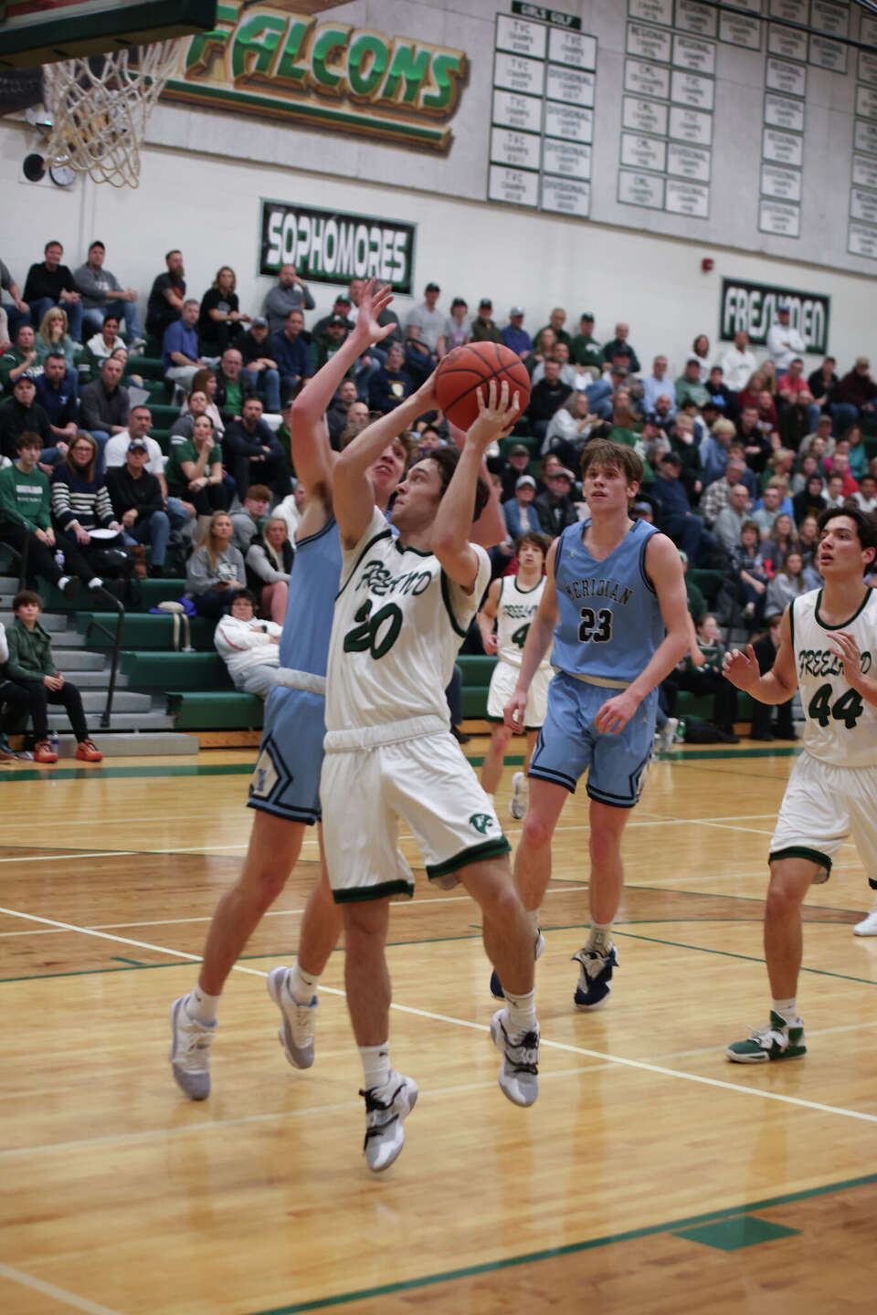 Mustangs lose big to Falcons