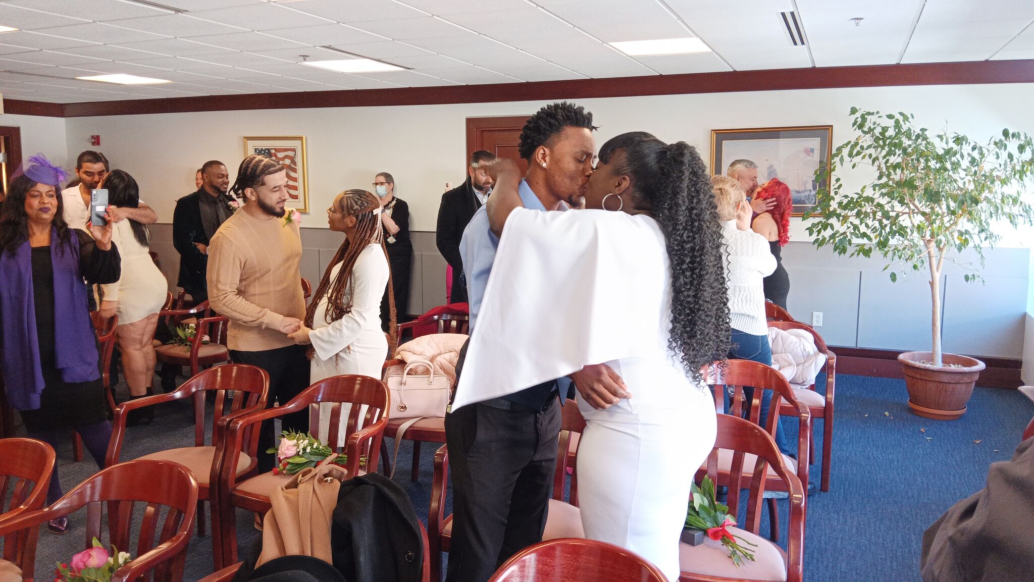 Hartford judge marries couples in a free ceremony on Valentine's Day