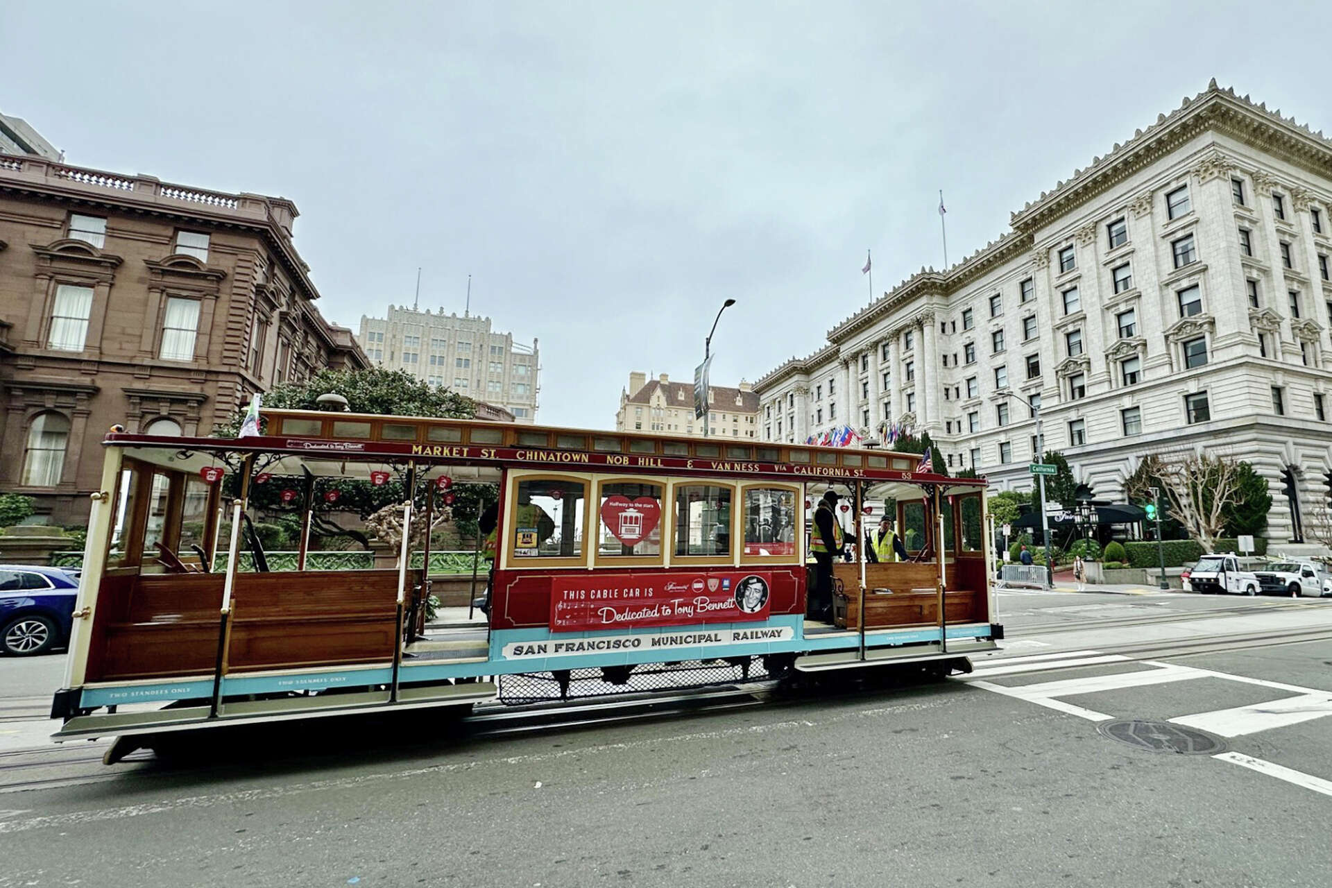 San Francisco just unveiled its fourth special cable car