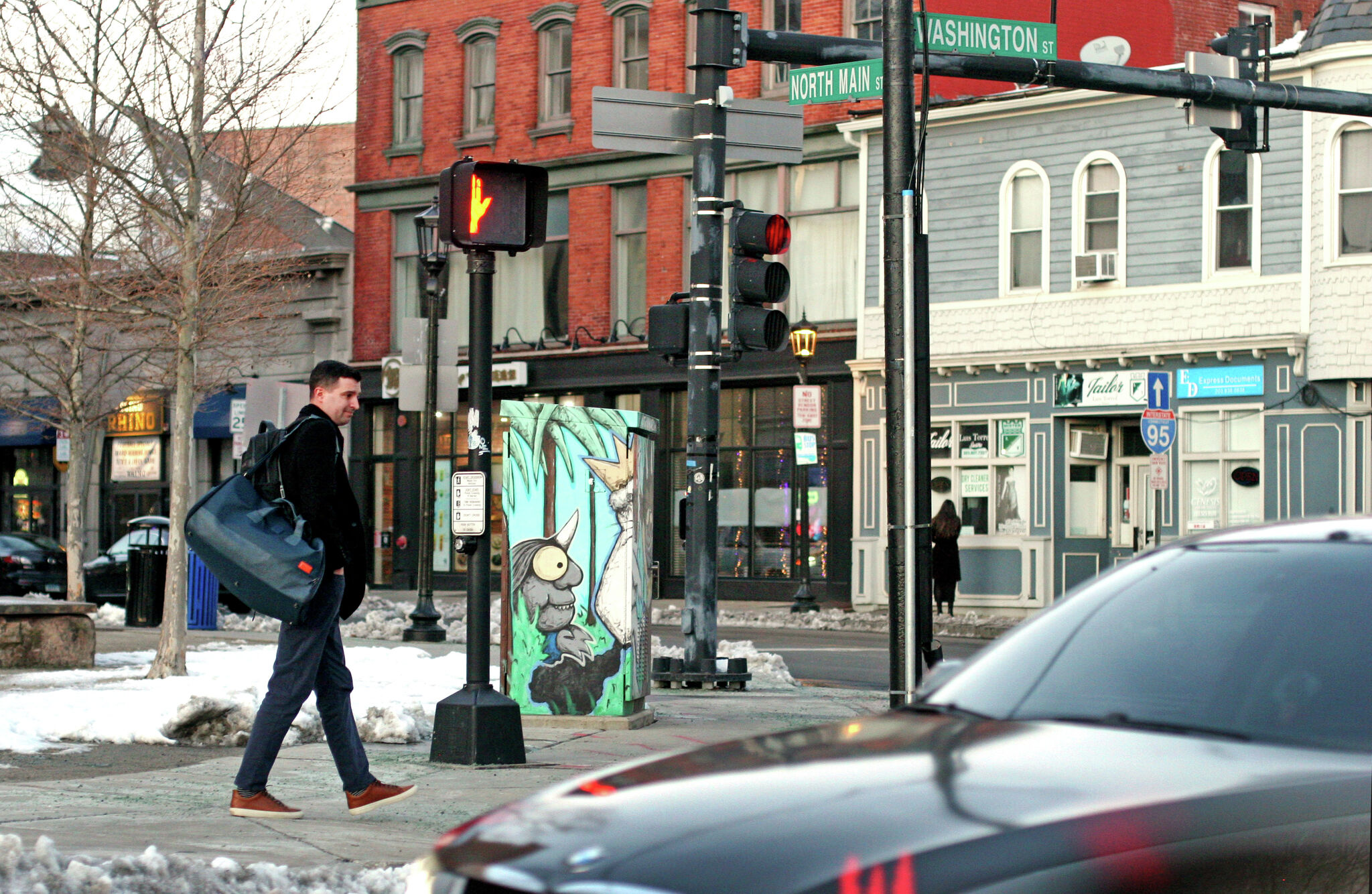 Norwalk sees good sidewalks as key to reducing car dependency