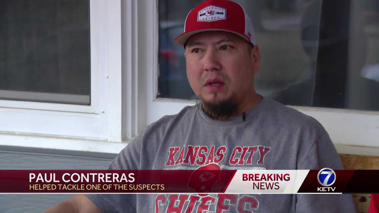 'I didn't hesitate': Man helped tackle one of the alleged shooters at ...
