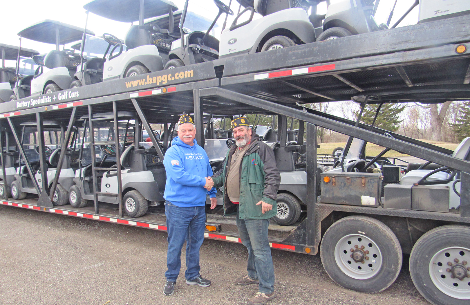 Legion Post 199 upgrades its golf carts
