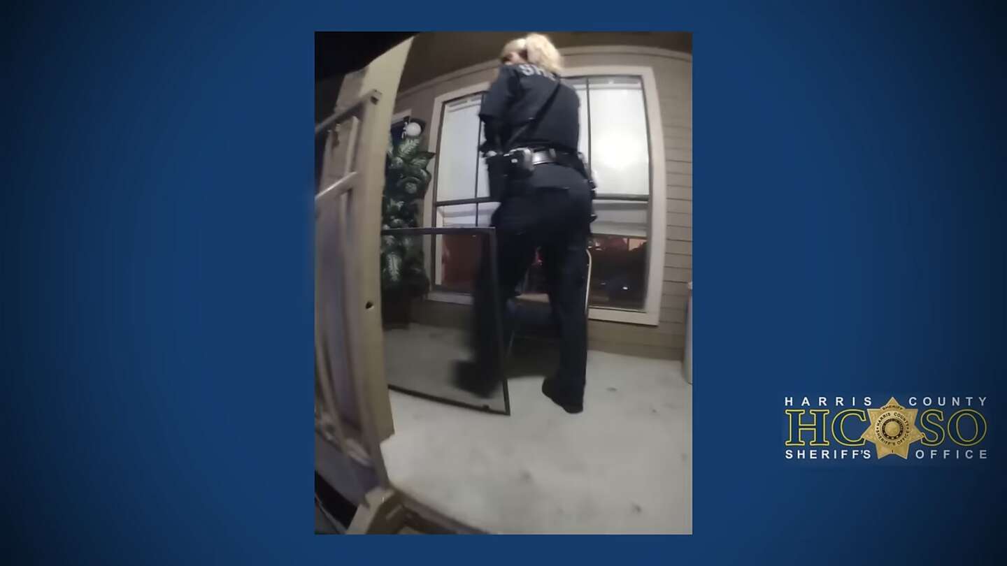 Video shows Harris County police shooting woman in home