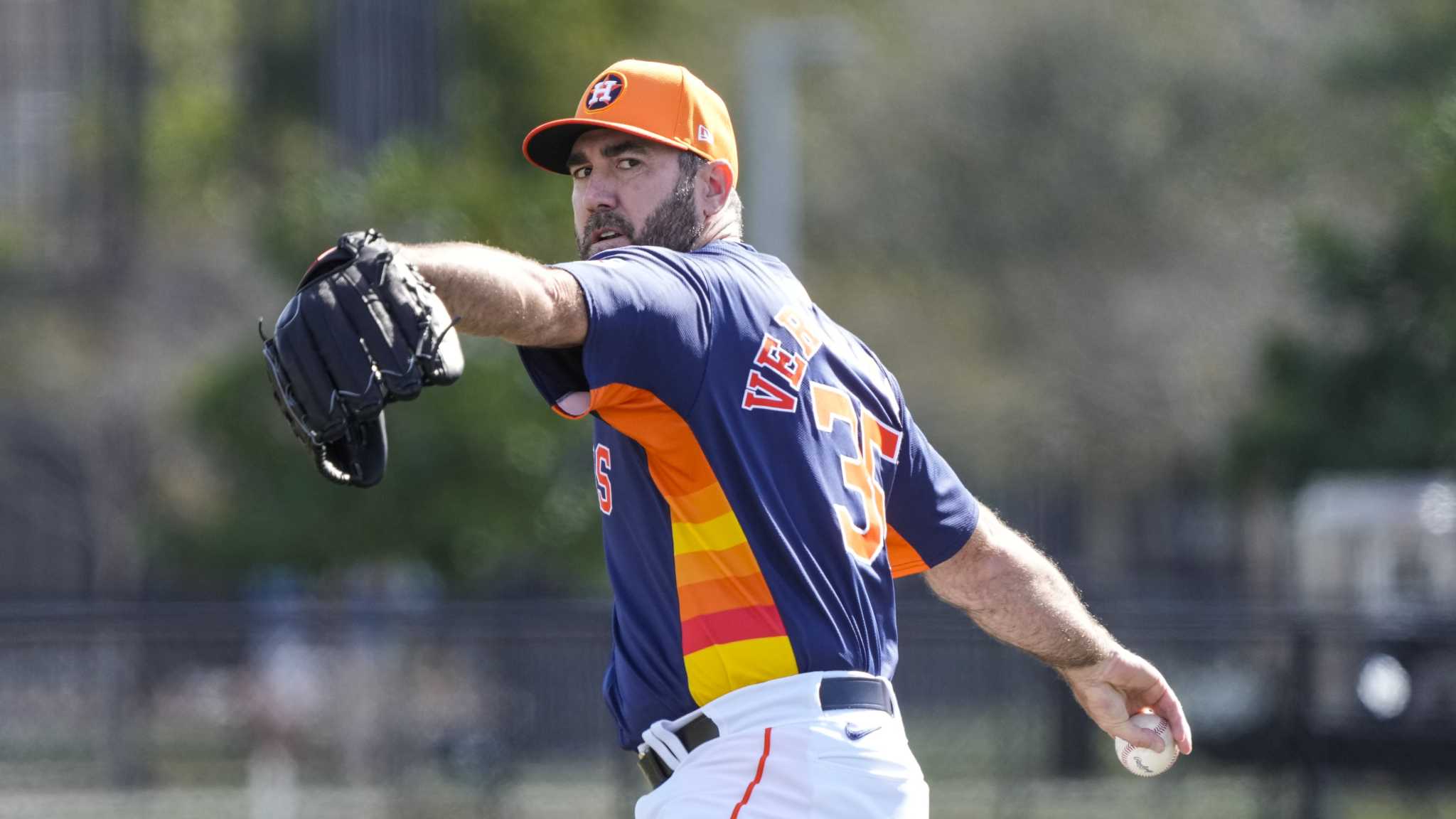 Houston Astros: Justin Verlander throws bullpen session