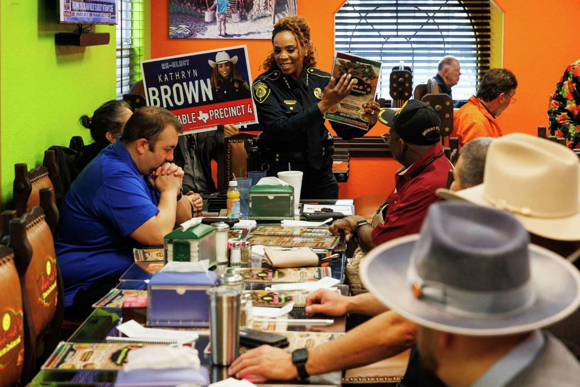 Constable Brown is running against past opponent, former employees