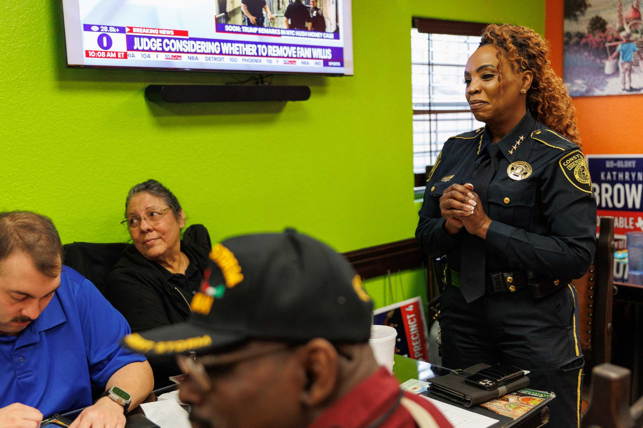 Constable Brown is running against past opponent, former employees