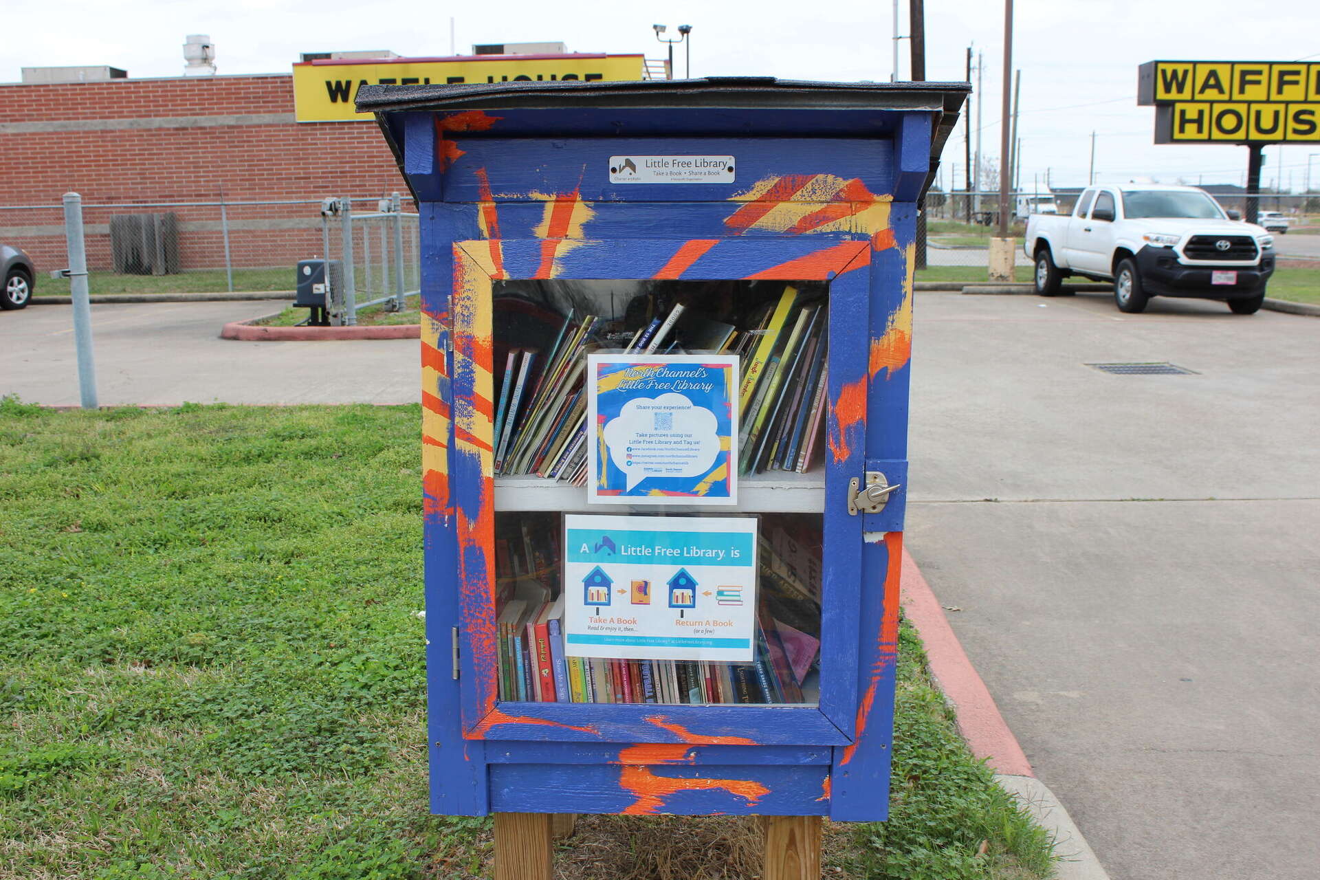 North Channel Library officially reopens 'Little Free Library'