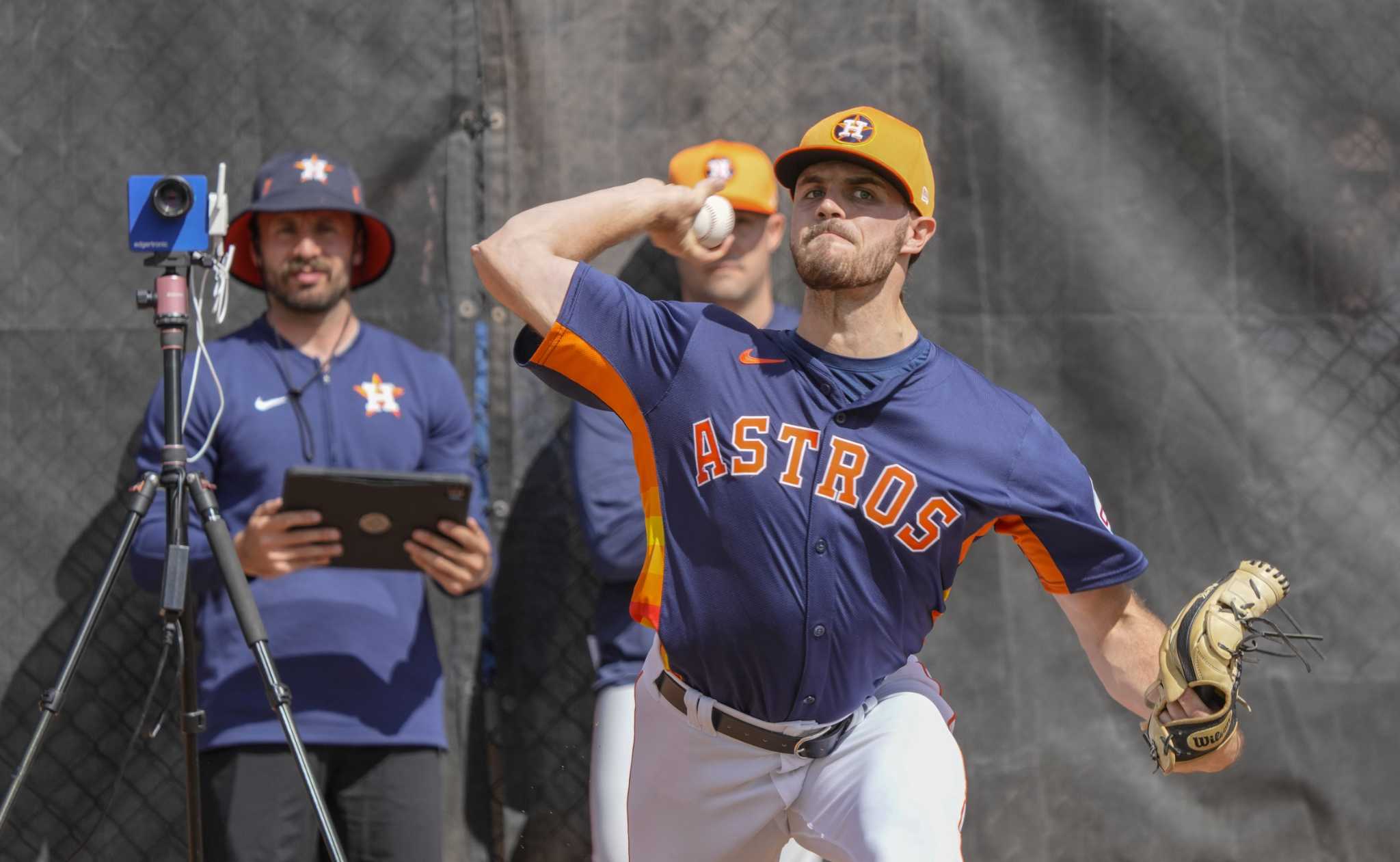 Houston Astros like what they see in pitcher Spencer Arrighetti