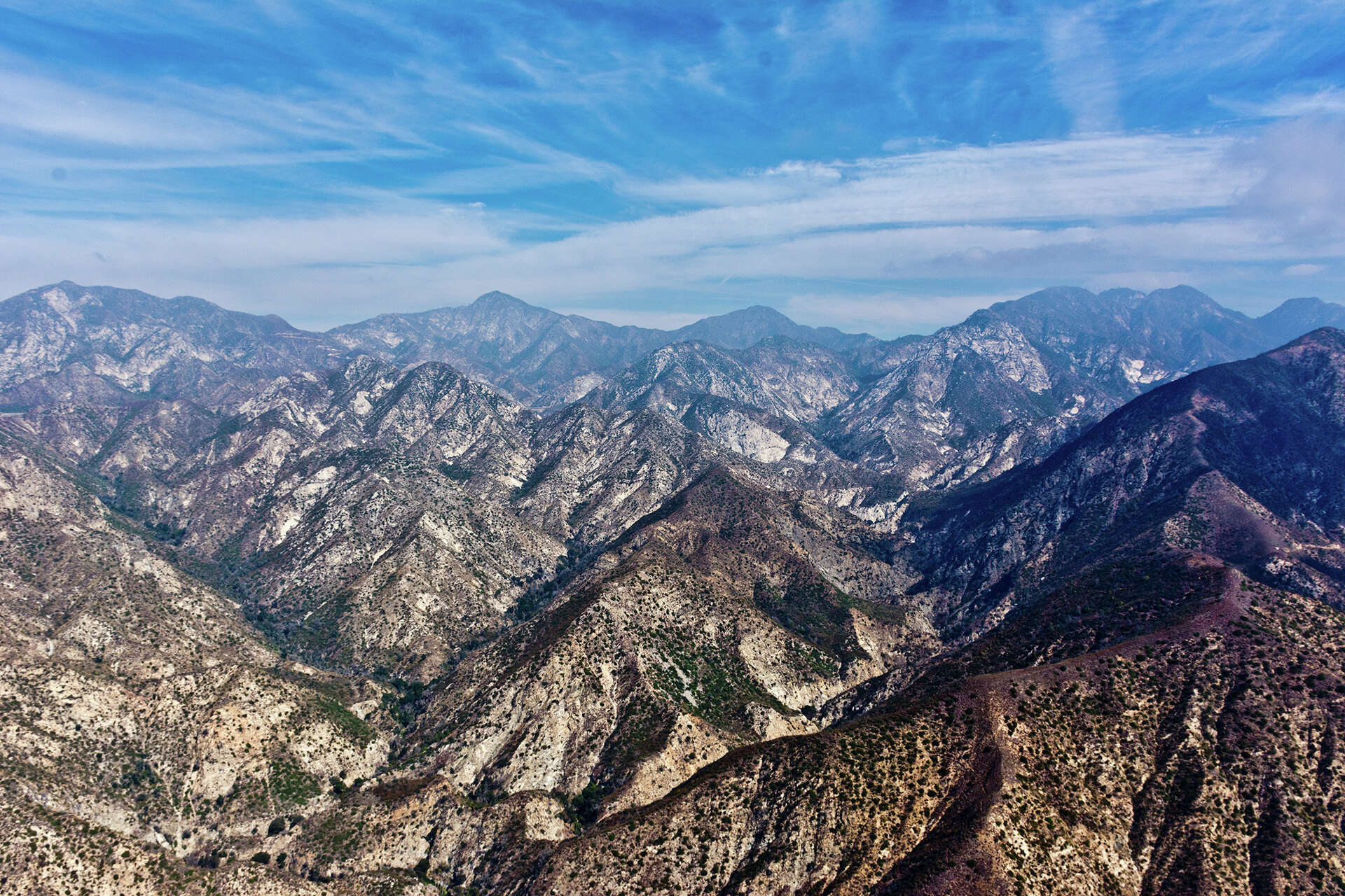 California Mountains Names