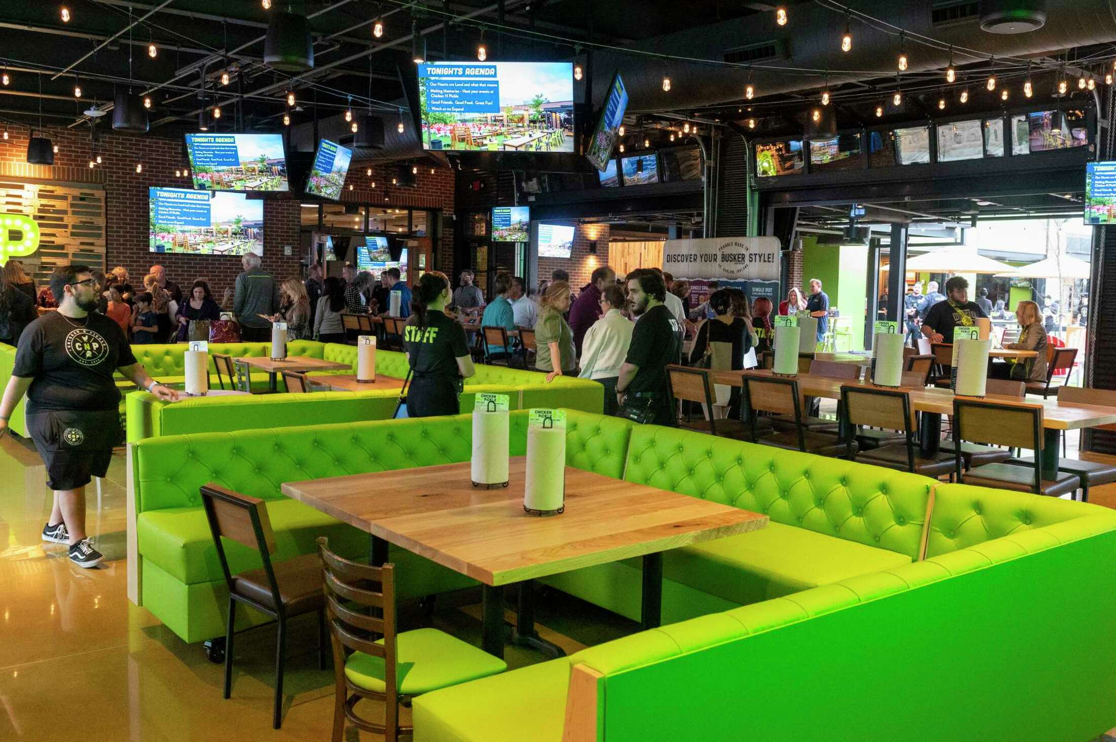 Houston pickleball restaurant Chicken N Pickle in Webster: See inside