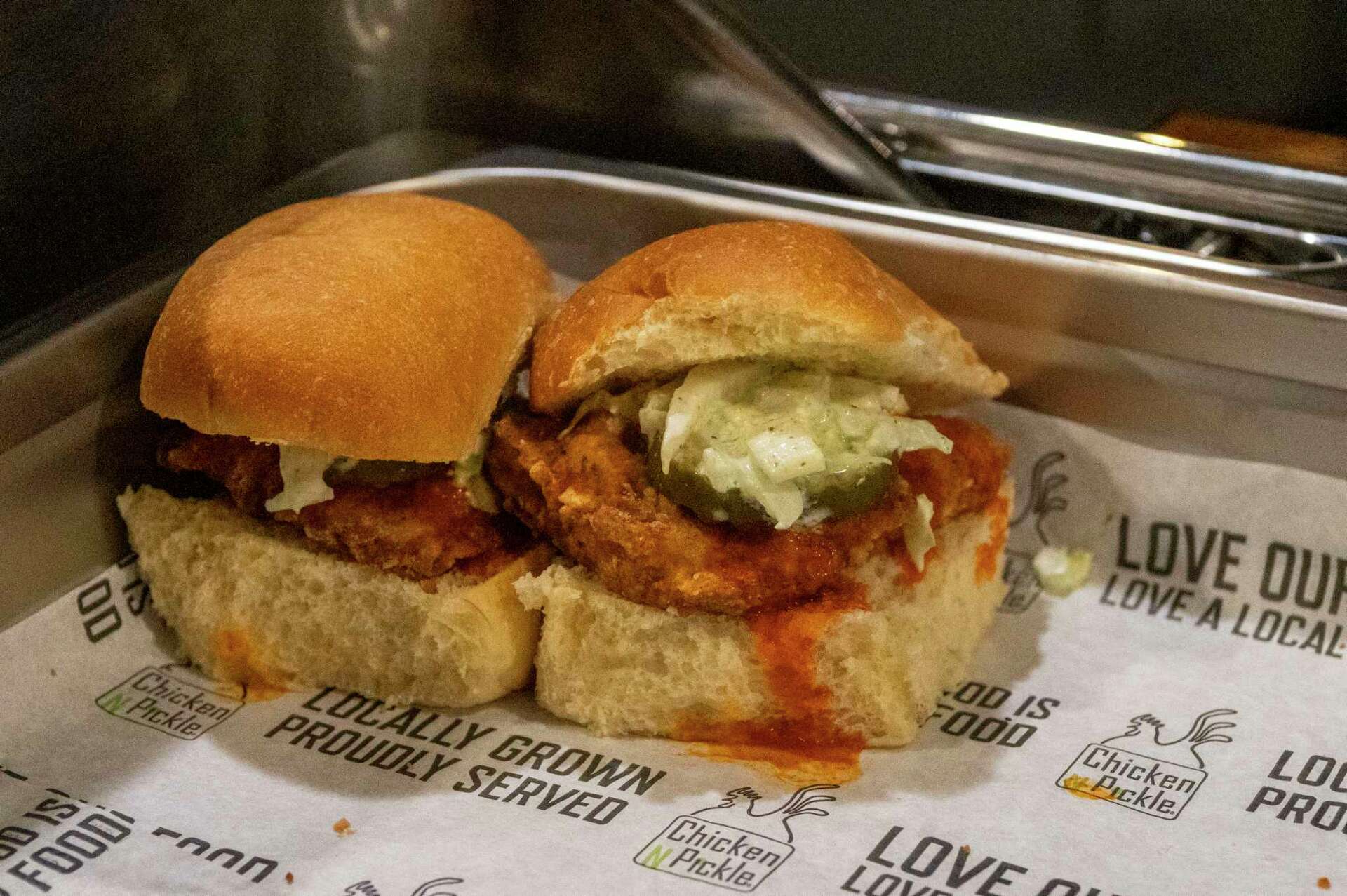 Houston pickleball restaurant Chicken N Pickle in Webster: See inside