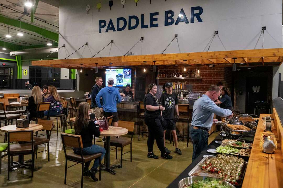 Houston pickleball restaurant Chicken N Pickle in Webster: See inside