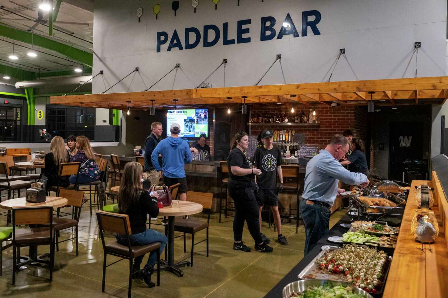 Houston pickleball restaurant Chicken N Pickle in Webster: See inside