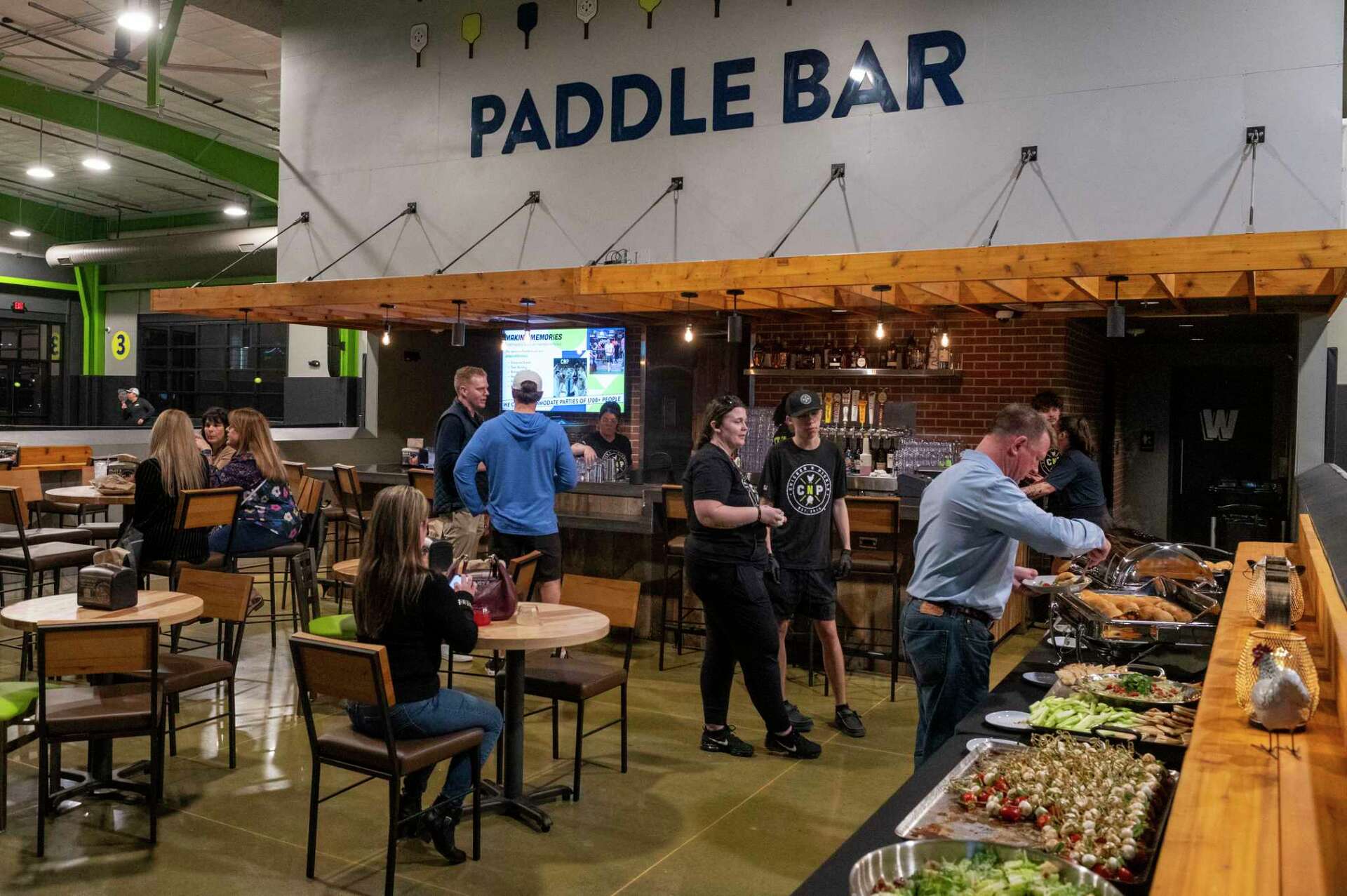 Houston pickleball restaurant Chicken N Pickle in Webster: See inside