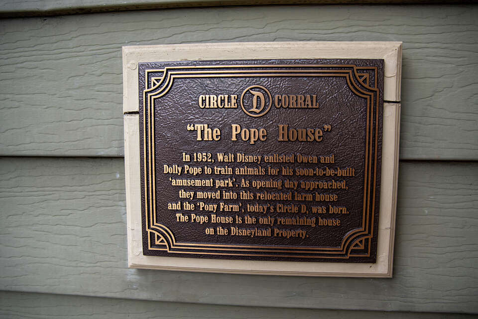 They lived inside Disneyland. Their house is still at the park today.