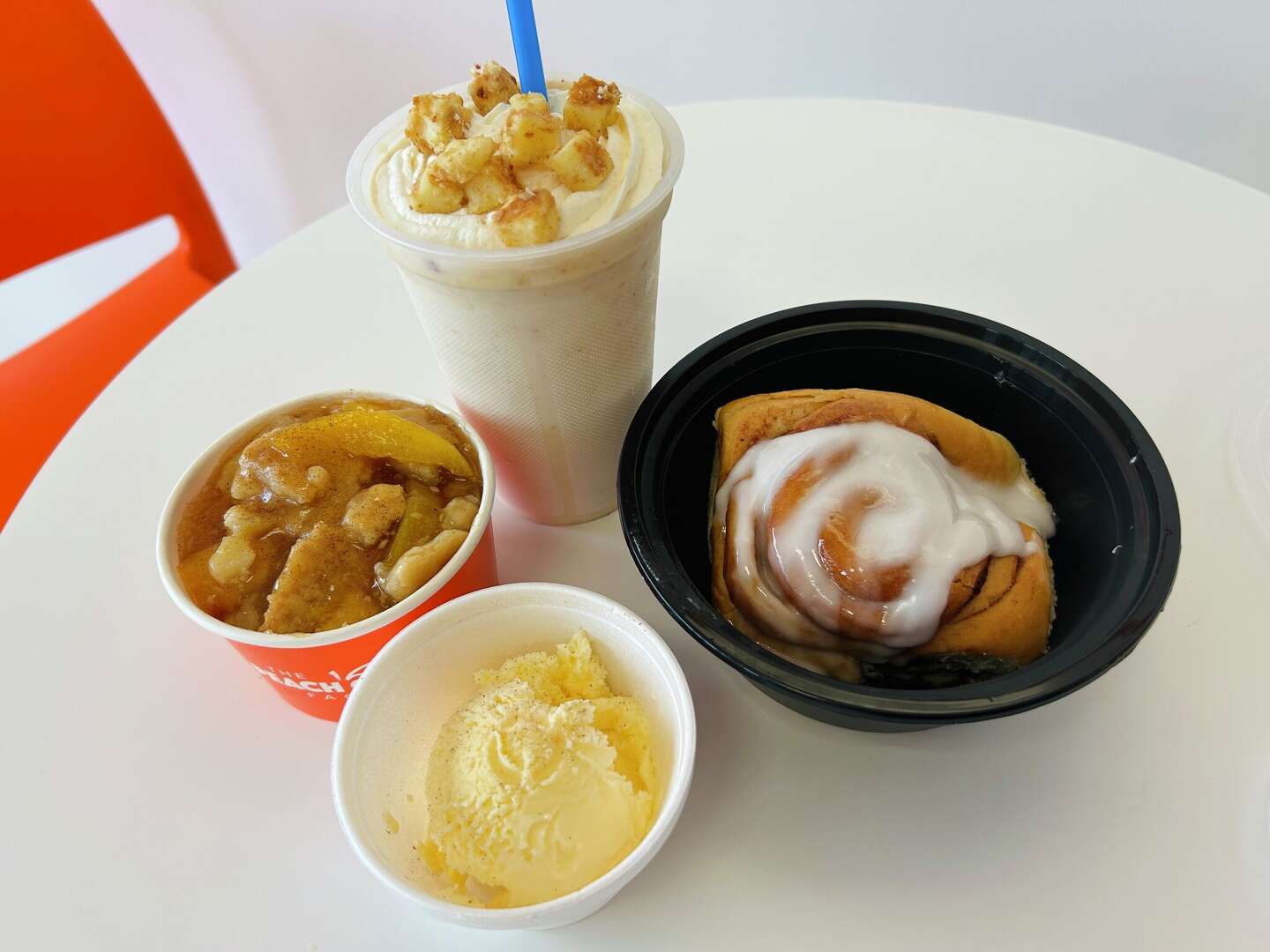 We tried San Antonio's first Peach Cobbler Factory