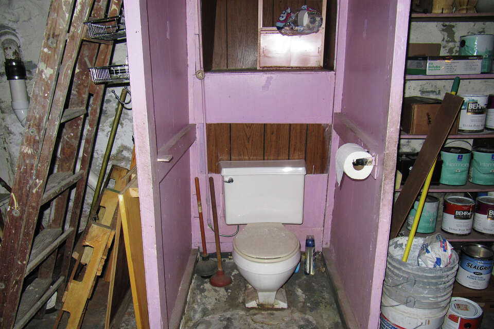 In many SF homes, people have toilets in the middle of their garage