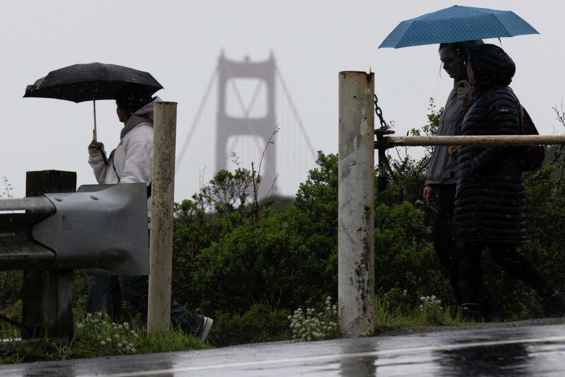 The first of two weekend storms started early Saturday. What to expect