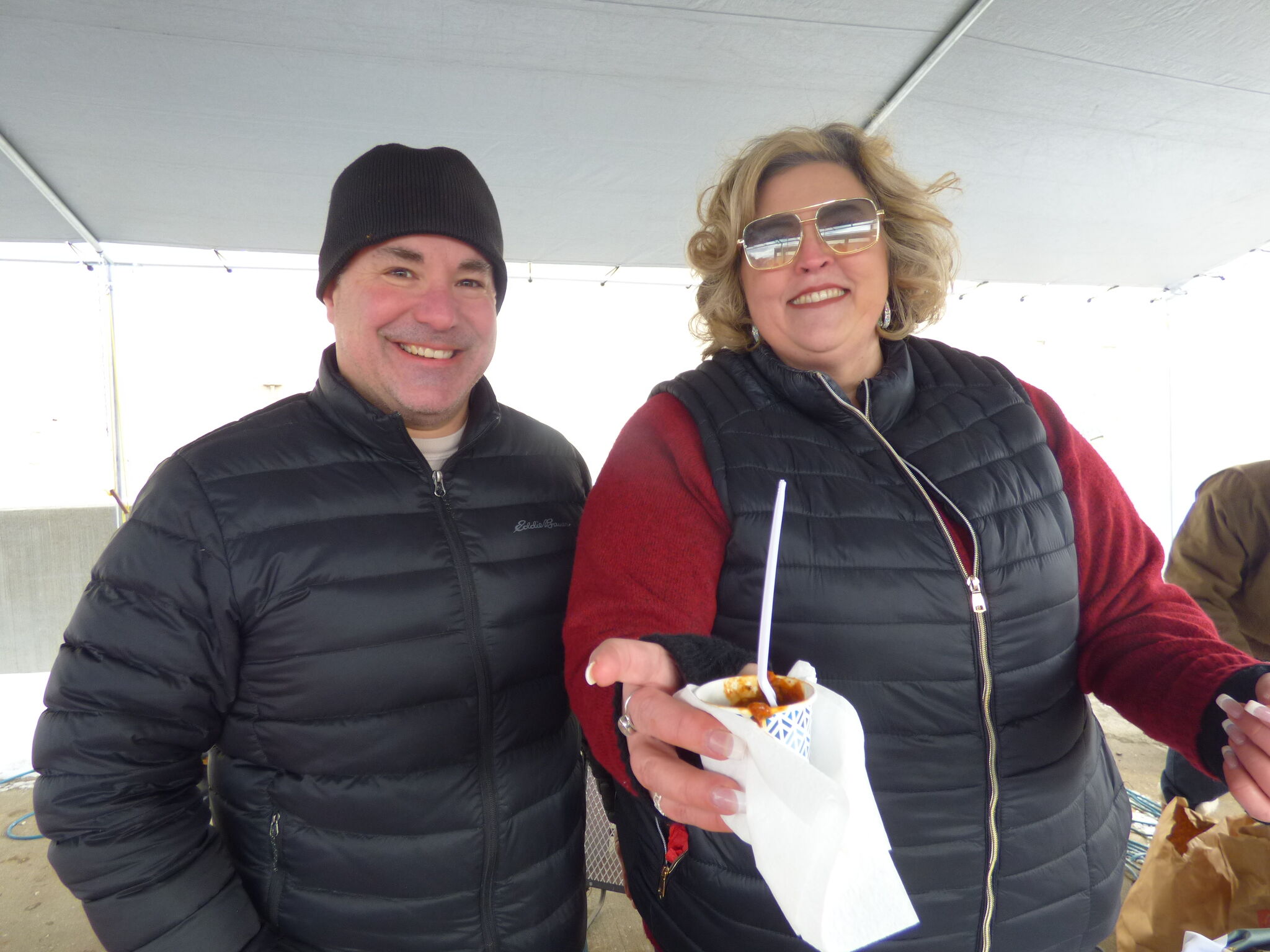 Hundreds attend Manistee's Frostbite Festival and Chili Cookoff