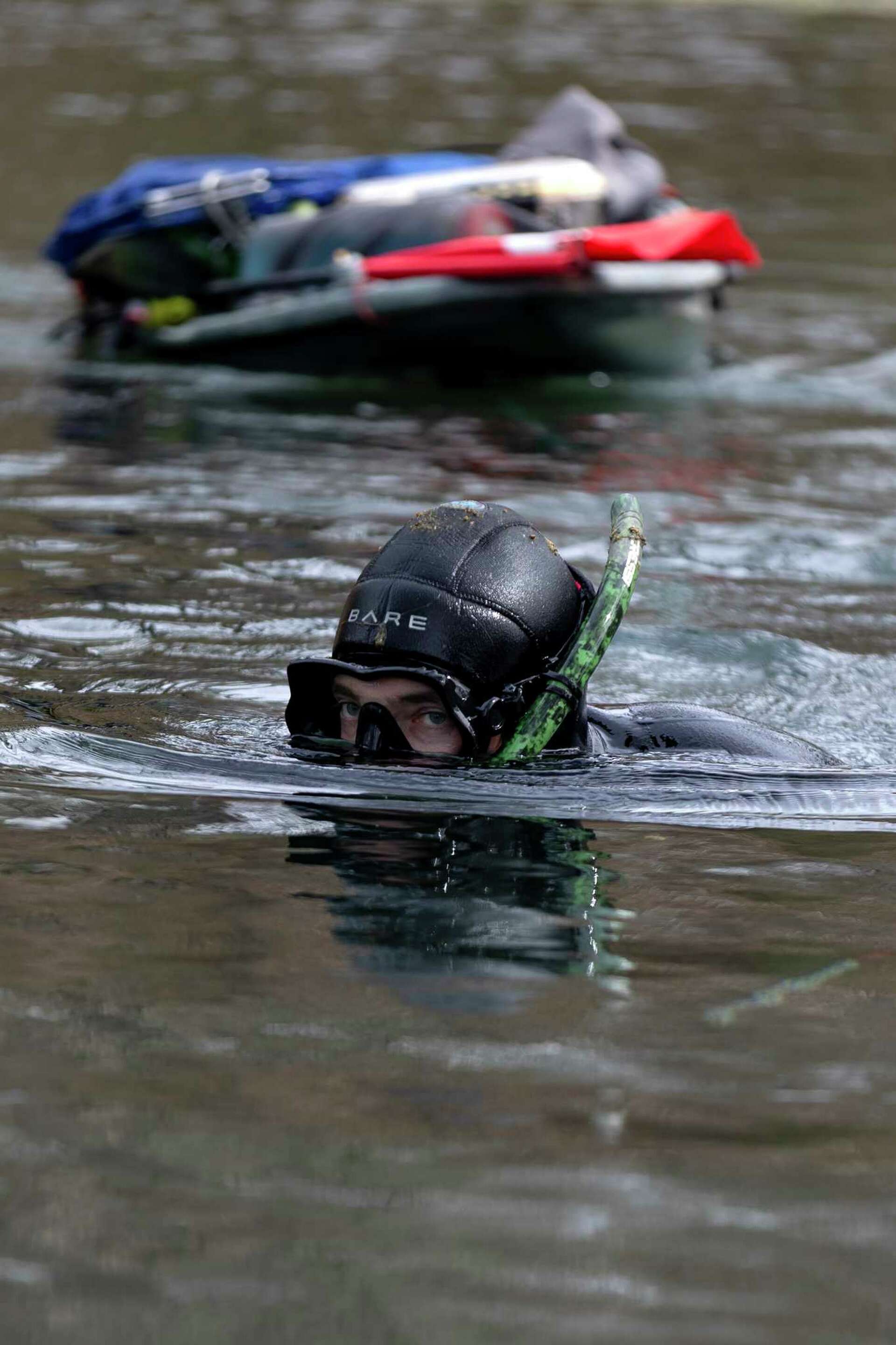 Spearfishing in the San Marcos River? Yes, it’s a real thing.
