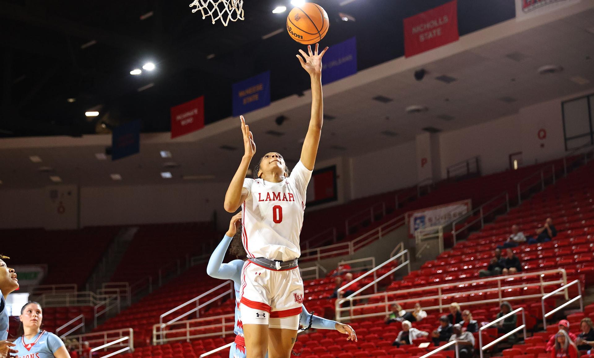 Lamar Womens Basketball Stays Atop Southland Standings With Road Win
