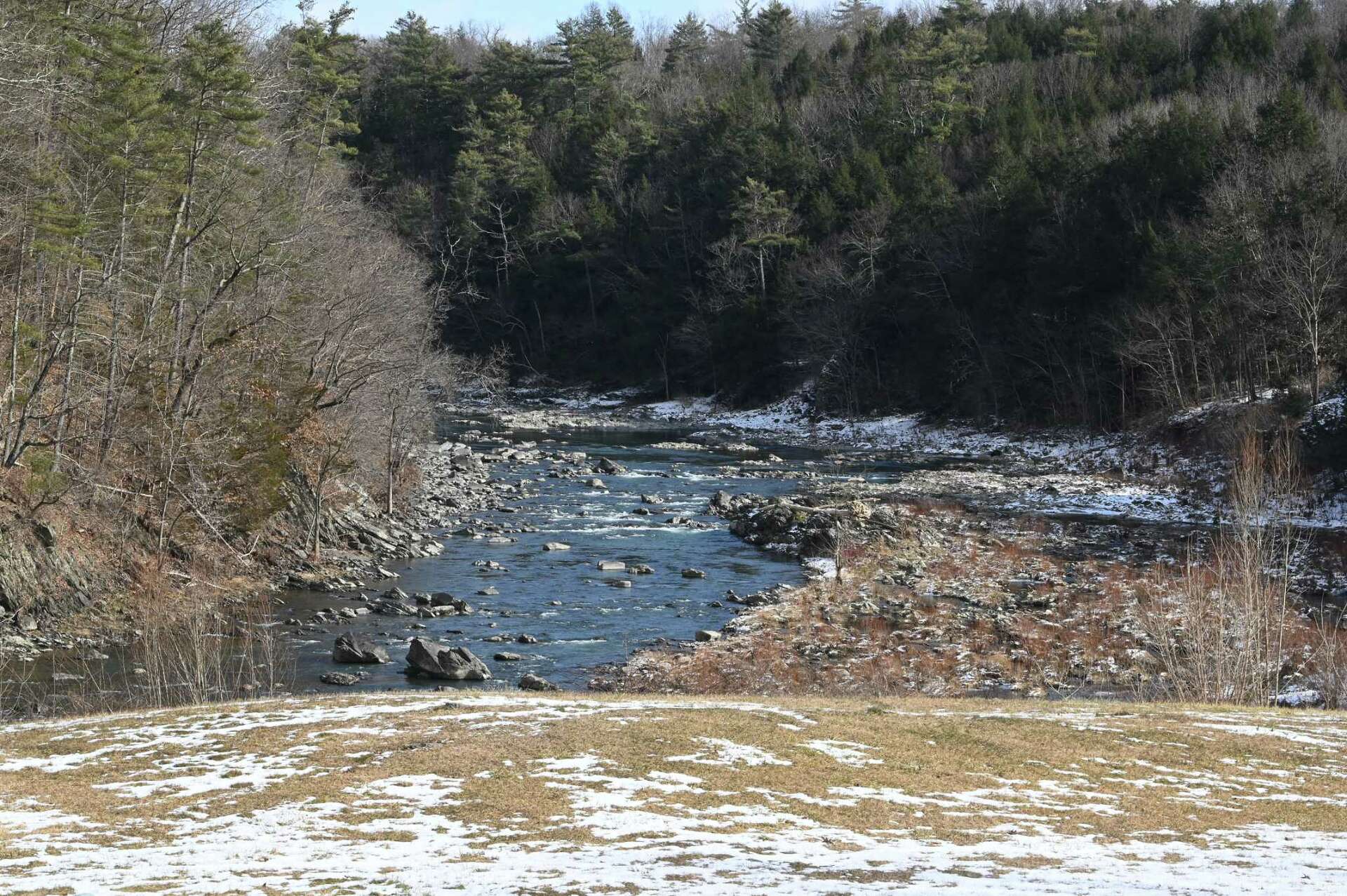 After train derailment, plastic pellets inundate Hoosic River