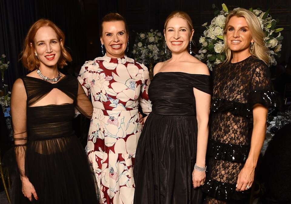 Best dressed: Gowns Houston swans wore to the white-tie Ballet Ball