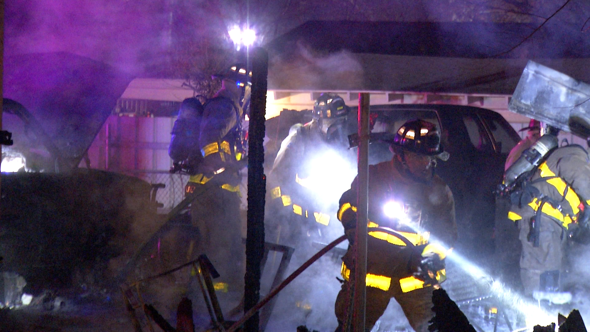 Investigators examine President's Day fire where home had burned down