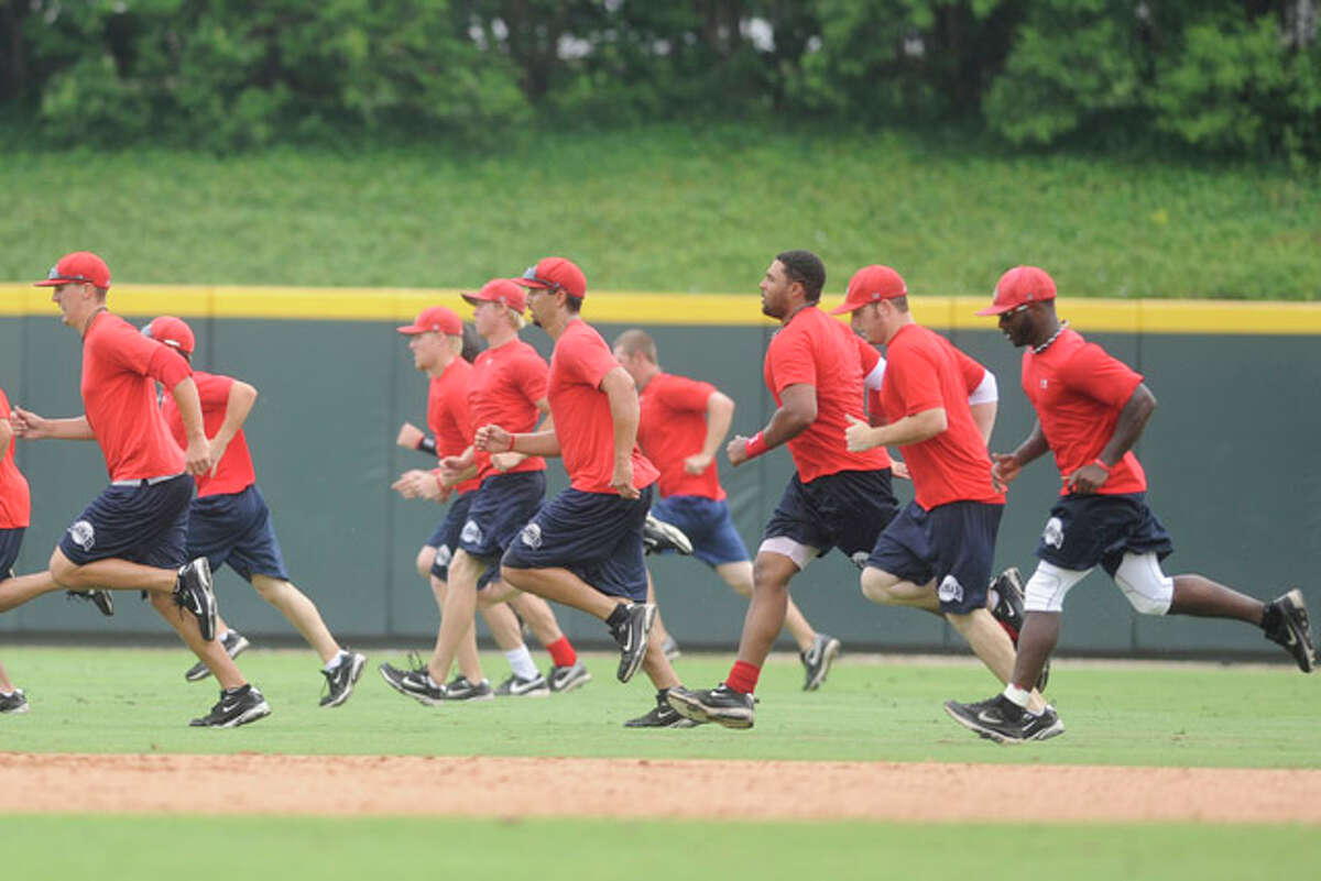 Lamar Cardinals Practice in Fort Worth for NCAA Matchup Against TCU