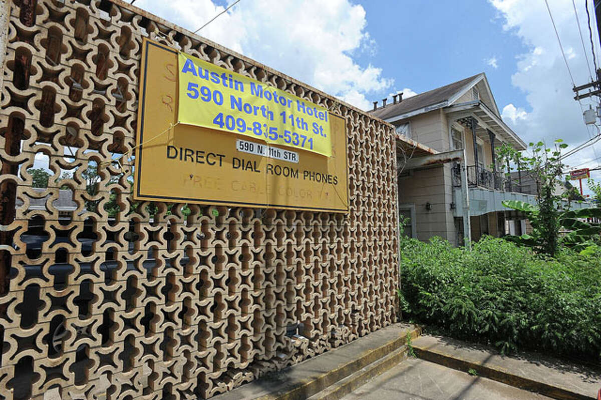 Views from the Austin Motor Hotel