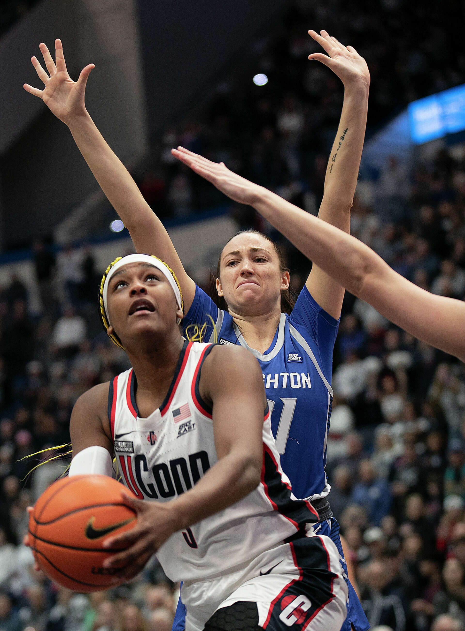 UConn women's basketball earns Big East win over Creighton