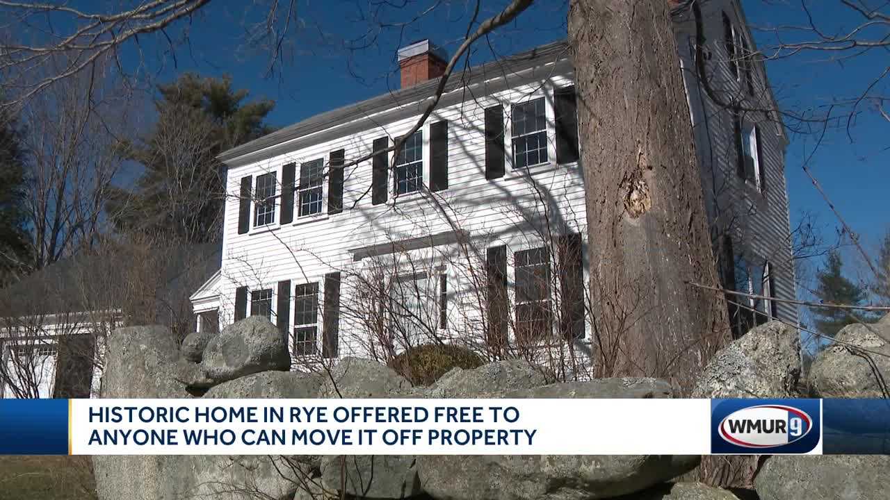 Historic New Hampshire house built in 1826 available for free — if you ...