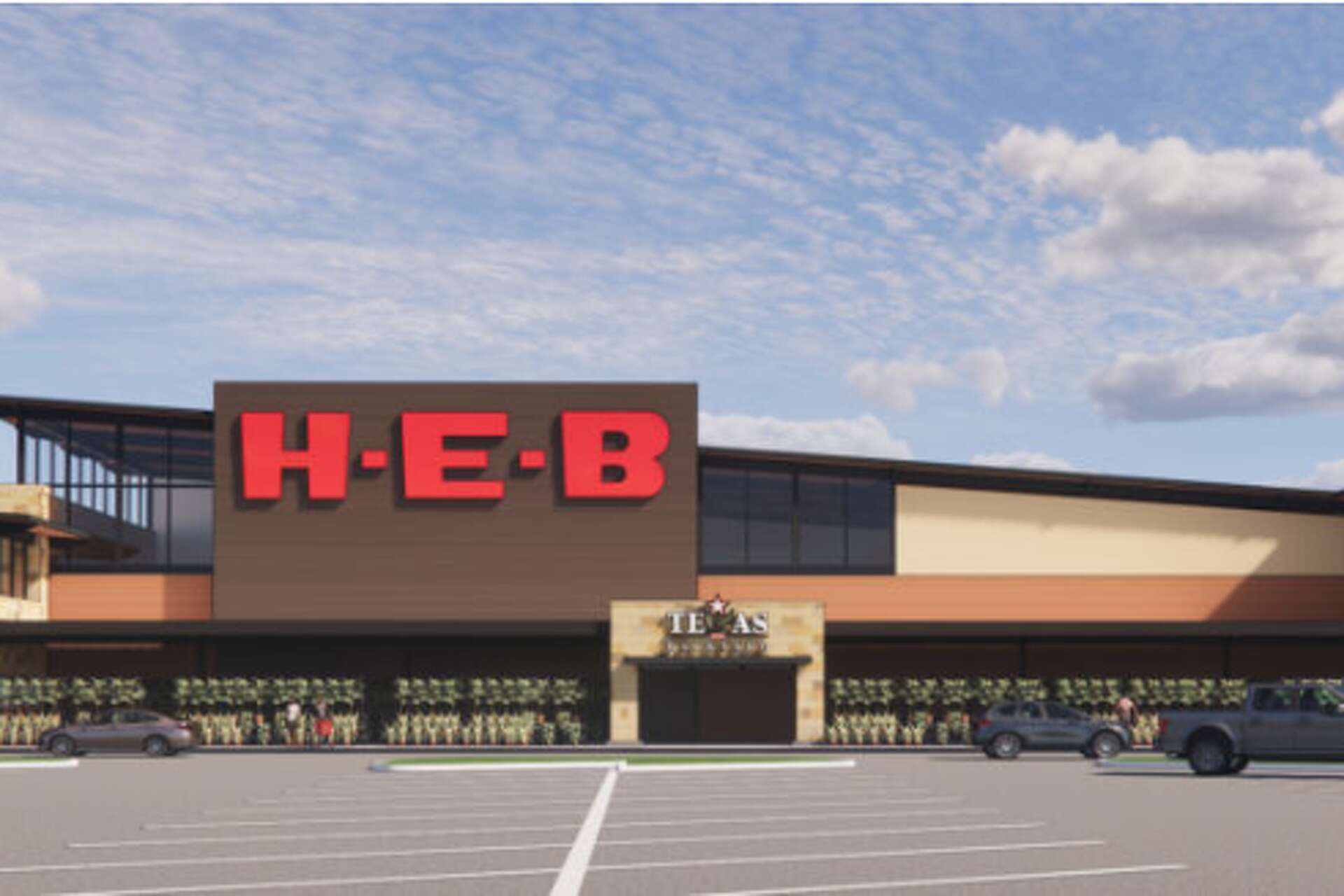 Texas H-E-B in Lemon Creek Ranch opening in March