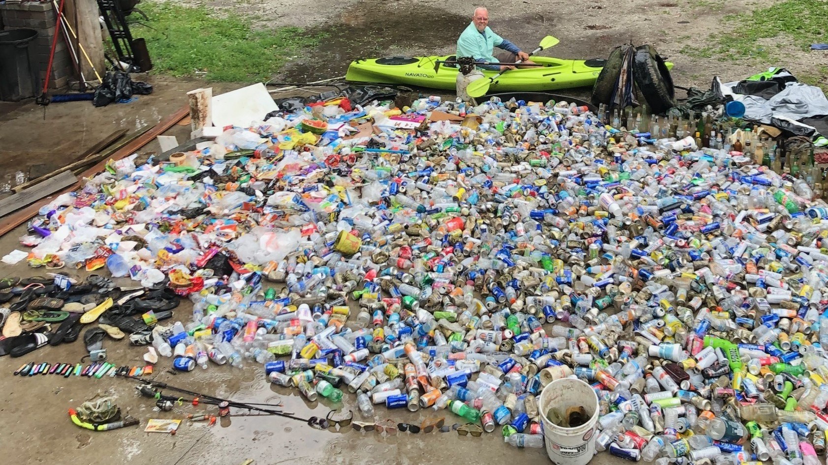 15 tons of trash removed from Michigan rivers by volunteers in 2023