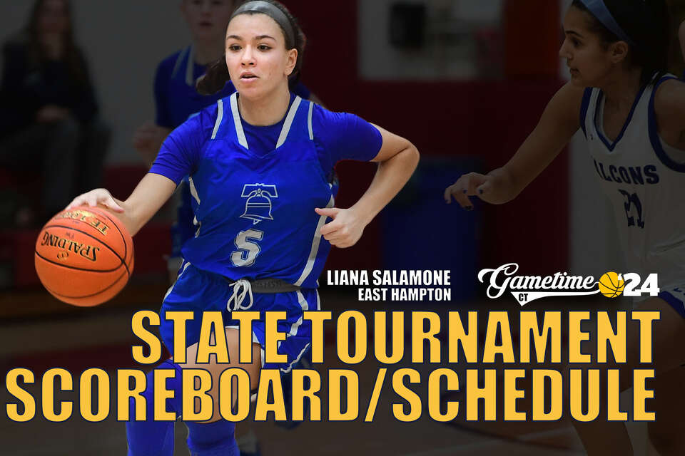 CIAC girls high school basketball tournament scoreboard, schedule 2024