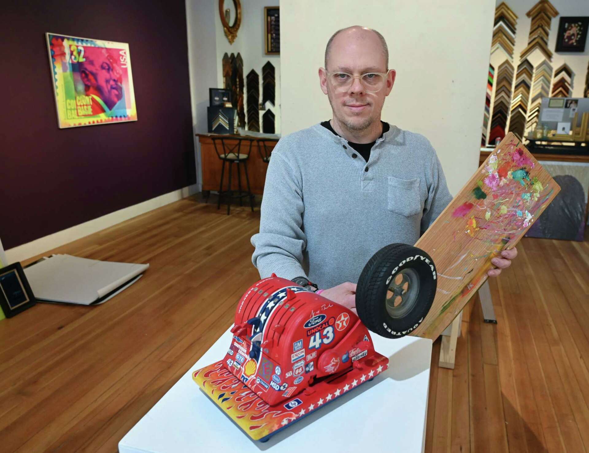 Legacy, legality collide in posthumous exhibit at Gernon Framing