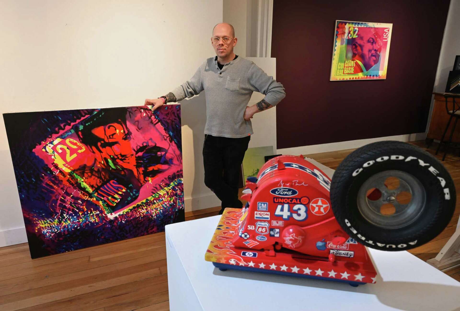 Legacy, legality collide in posthumous exhibit at Gernon Framing