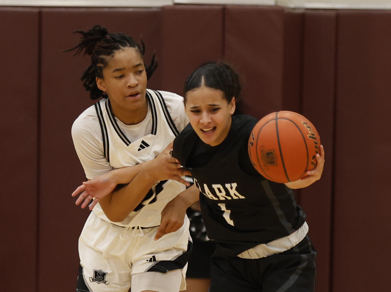 Clark grinds past Steele in girls basketball regional quarterfinals