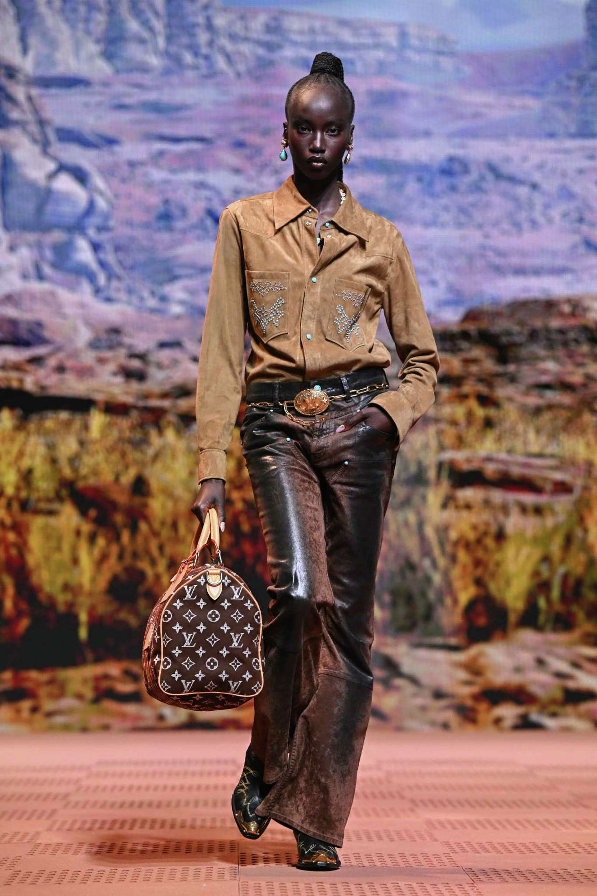 Exclusive cowboy boot from Louis Vuitton ranch coming to Galleria