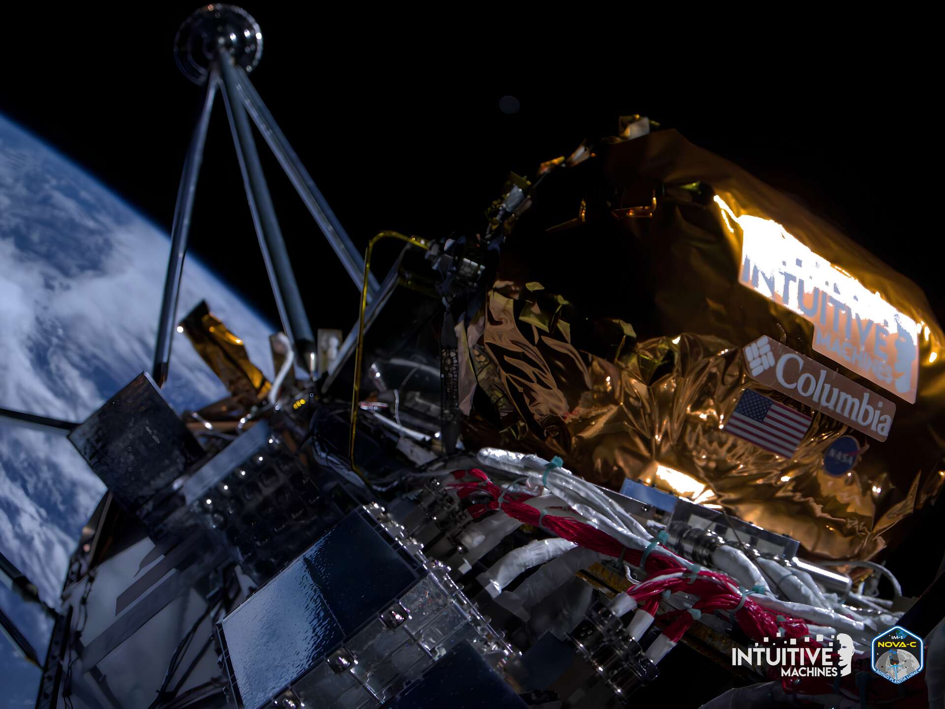 Houston's Intuitive Machines spacecraft to attempt moon landing today