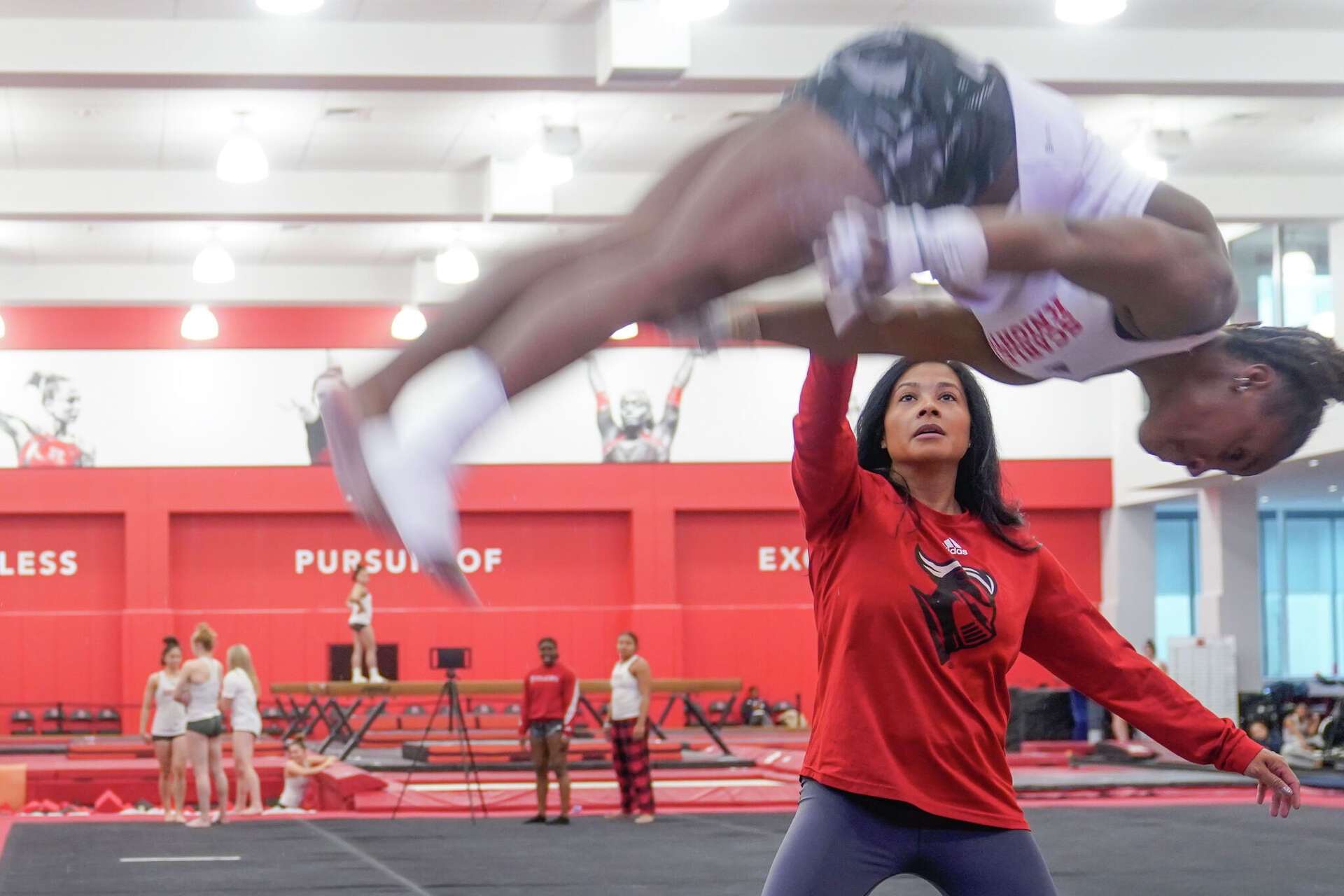 Gymnastics is more diverse, but Black coaches remain hard to spot