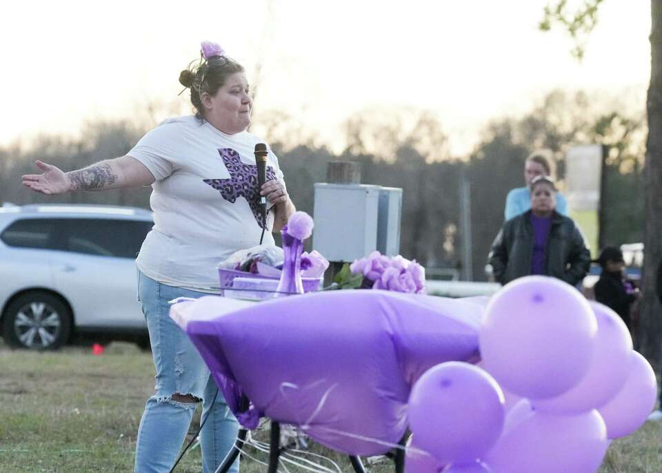 Audrii Cunningham honored at Livingston vigil by family, friends