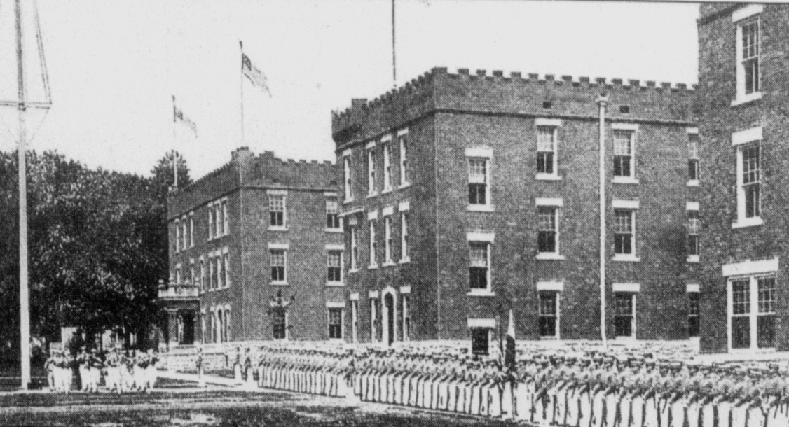 Alton cadets stand at attention for Western Military Academy ceremony