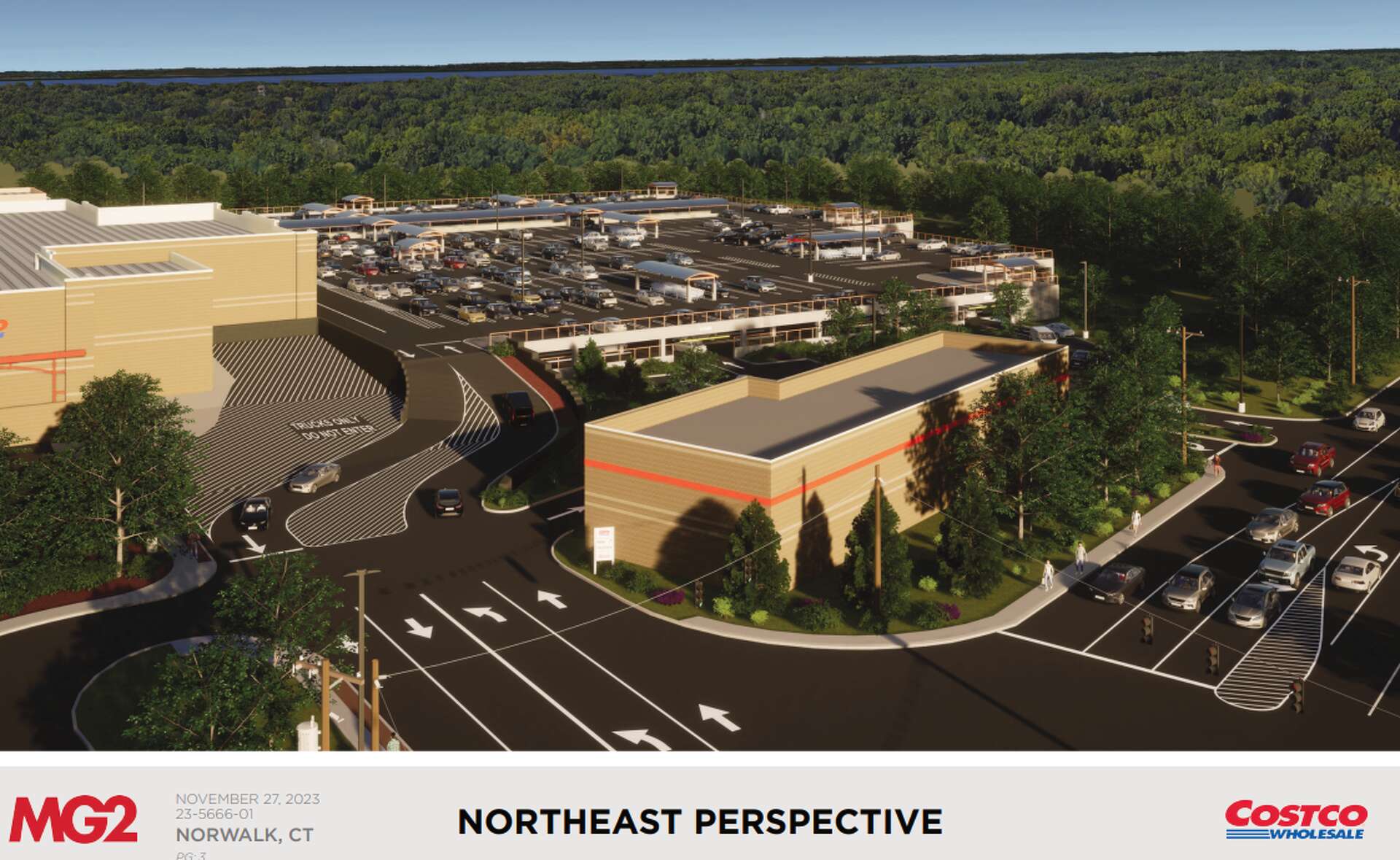 Norwalk Costco parking expansion, tire center approved with conditions
