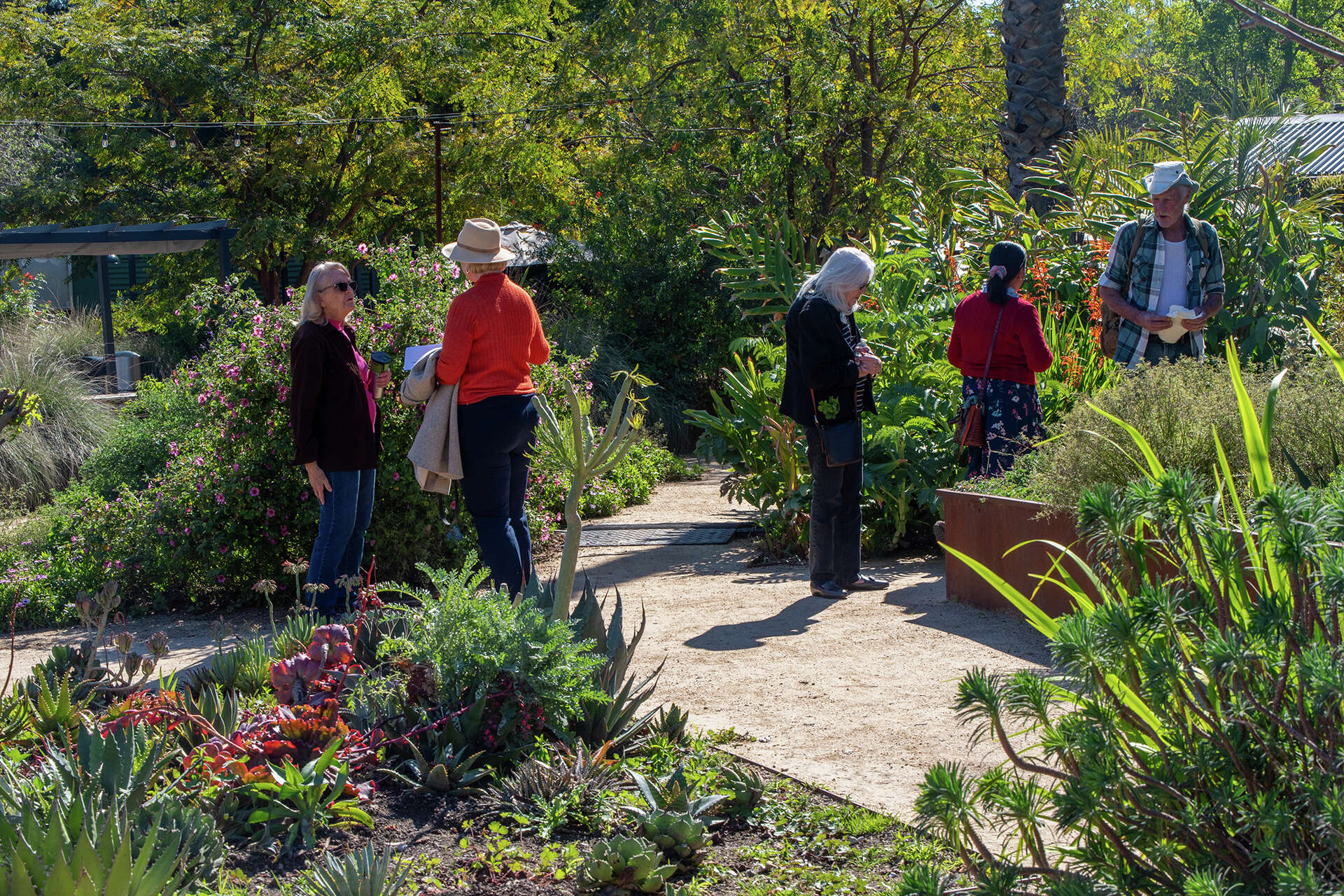 The California botanic garden built atop decades of LA's trash