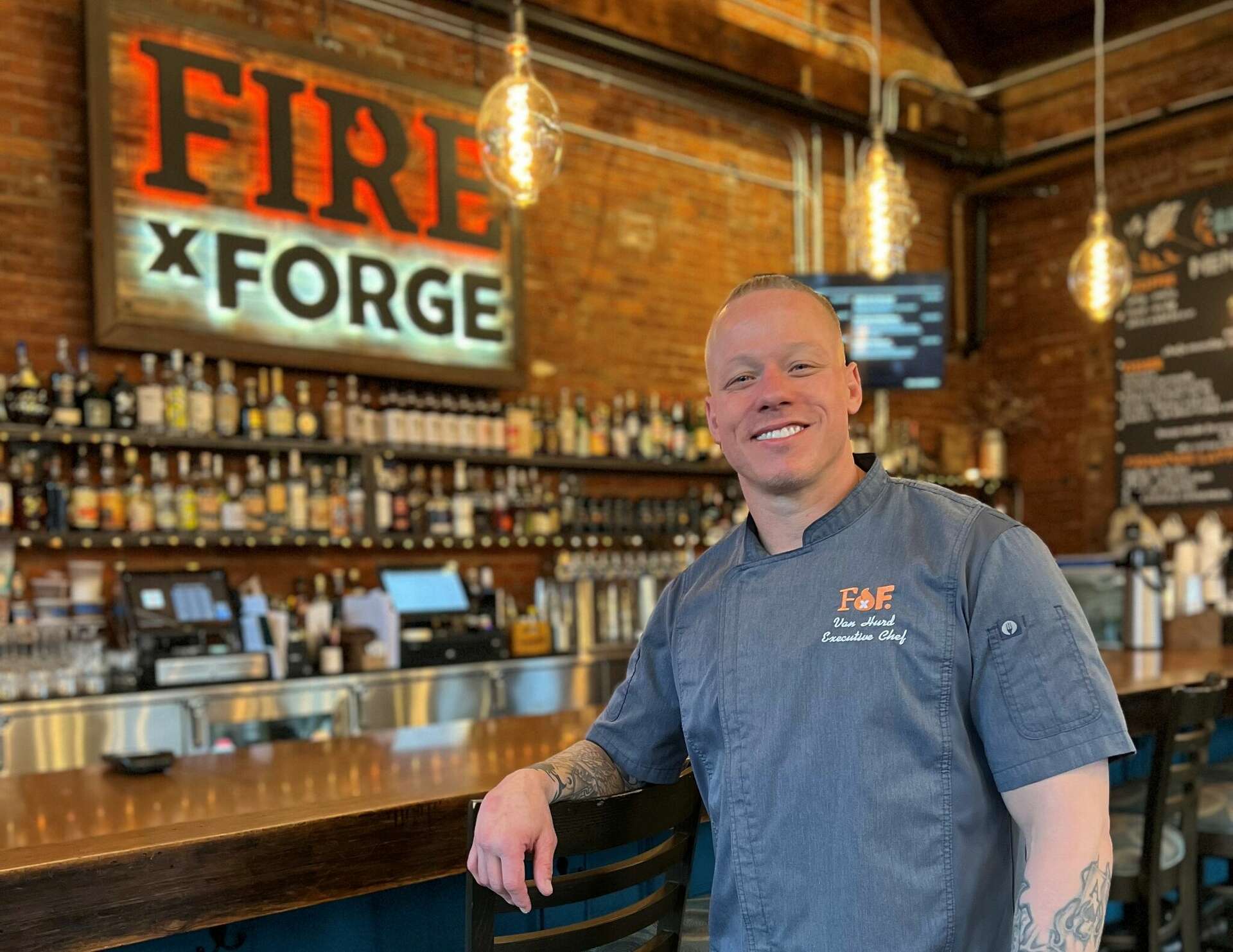 'Hell's Kitchen' chef Van Hurd joins Fire by Forge in Hartford